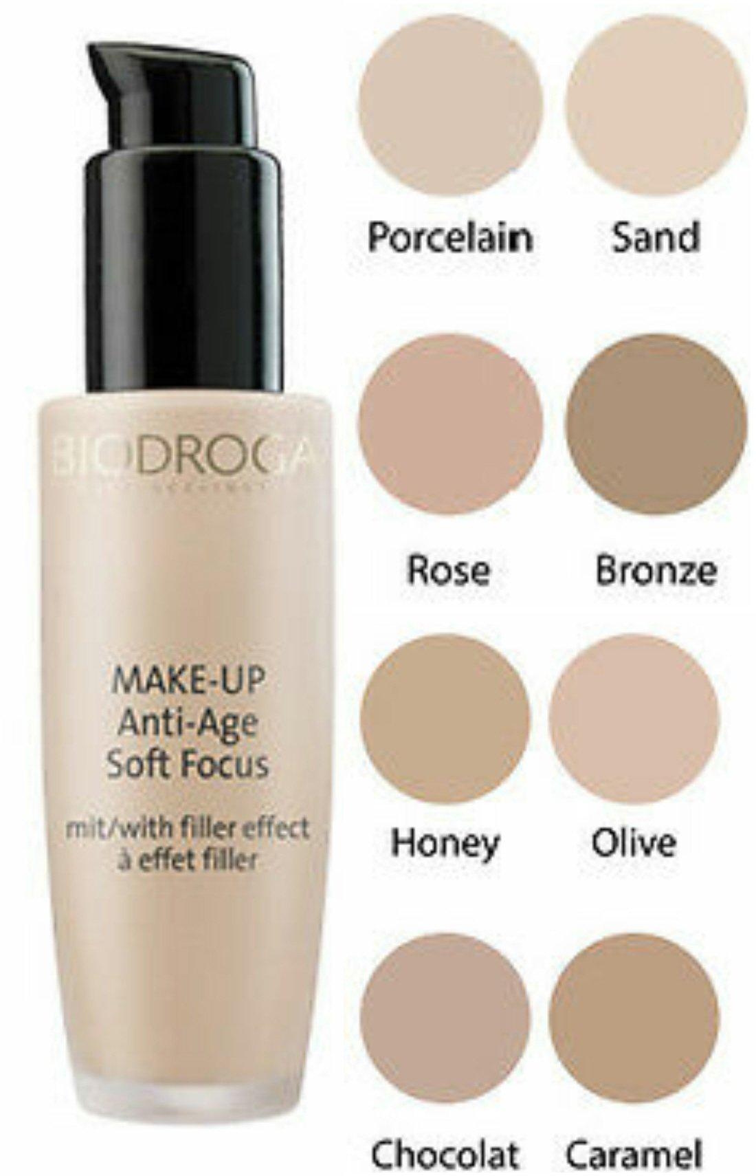 Biodroga Anti Age Soft Focus Makeup - 01 Porcelain 30ml for Natural ...