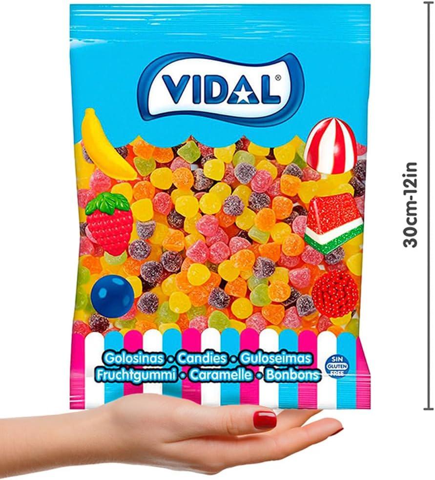 Vidal Sugarcandies rubber candies assorted flavours and colours and ...