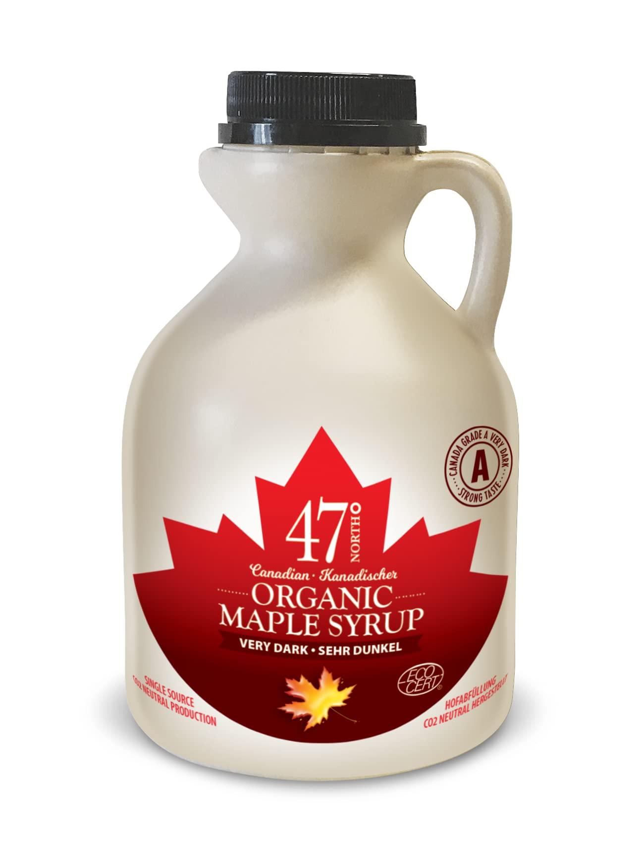47 North Canadian Organic Single Source Maple Sryup Very Dark Strong ...