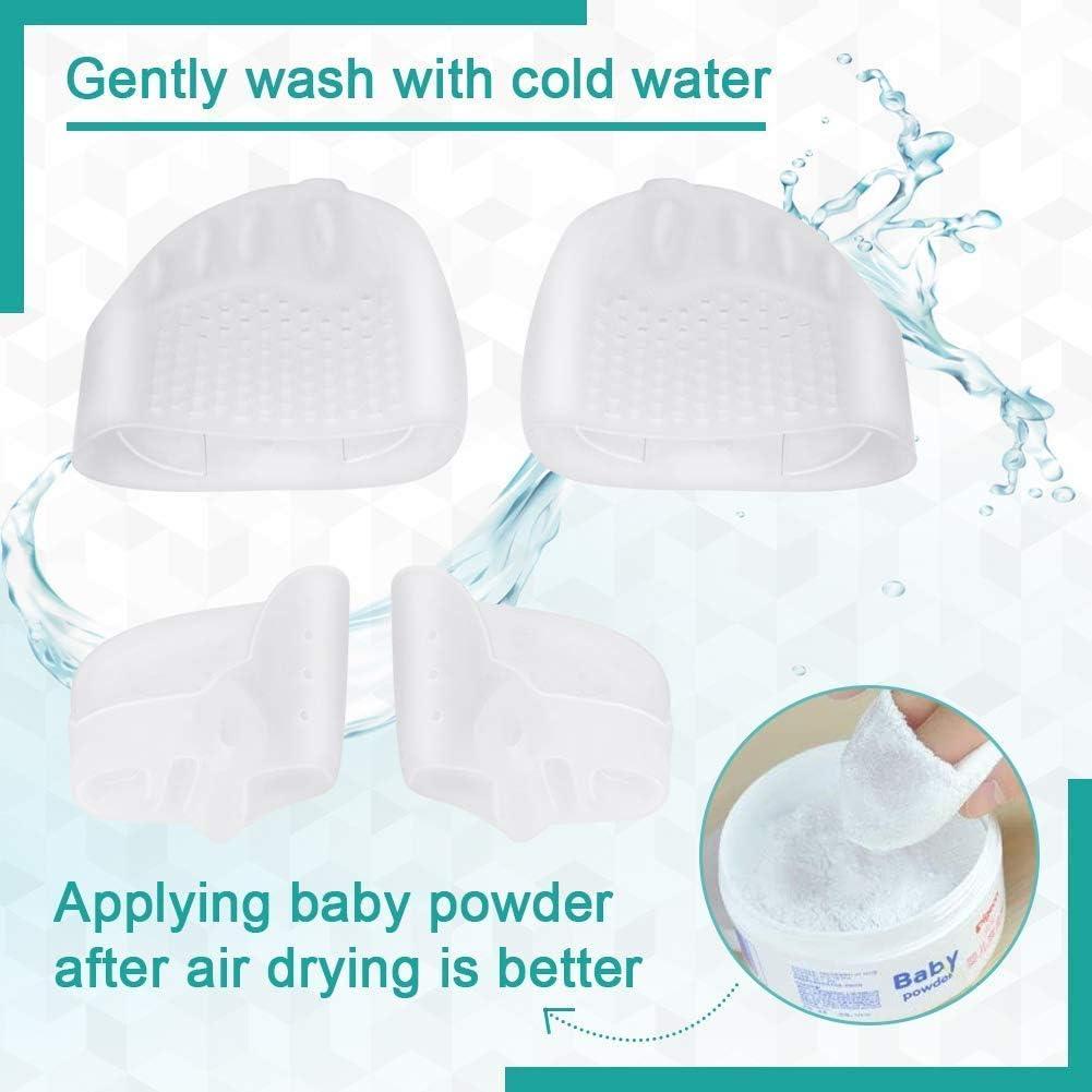 Gel Toe Separators & Stretcher Kit - 2 Pairs for Bunion Relief ...