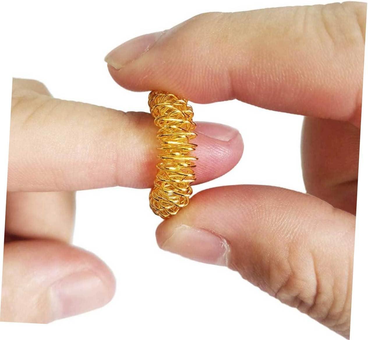Buy MARMERDO 12-Piece Finger Massager Acupressure Rings - Stress ...