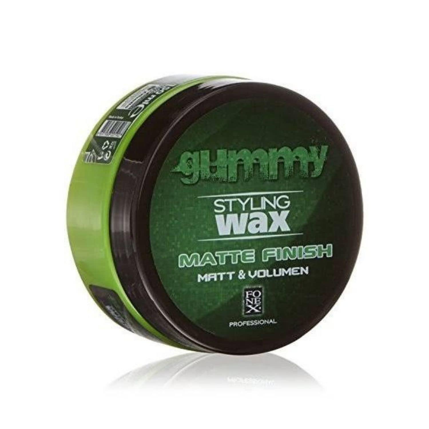 Gummy Styling Wax Matte Finish - 5.07 Fl. Oz (150ml) | Matte & Volume ...