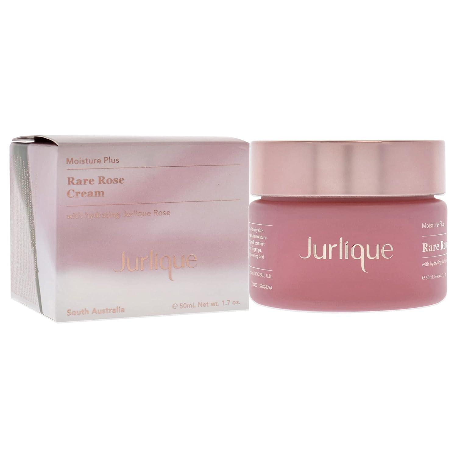 Jurlique Moisture Plus Rare Rose Facial Moisturizer - Hydrating Face ...