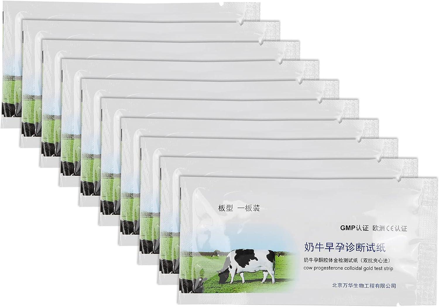 AllSor 10-Piece Cow Pregnancy Test Paper - Early Detection Strips for ...