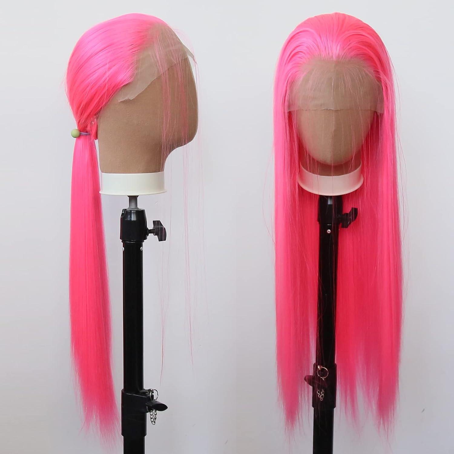 pink mohawk wig