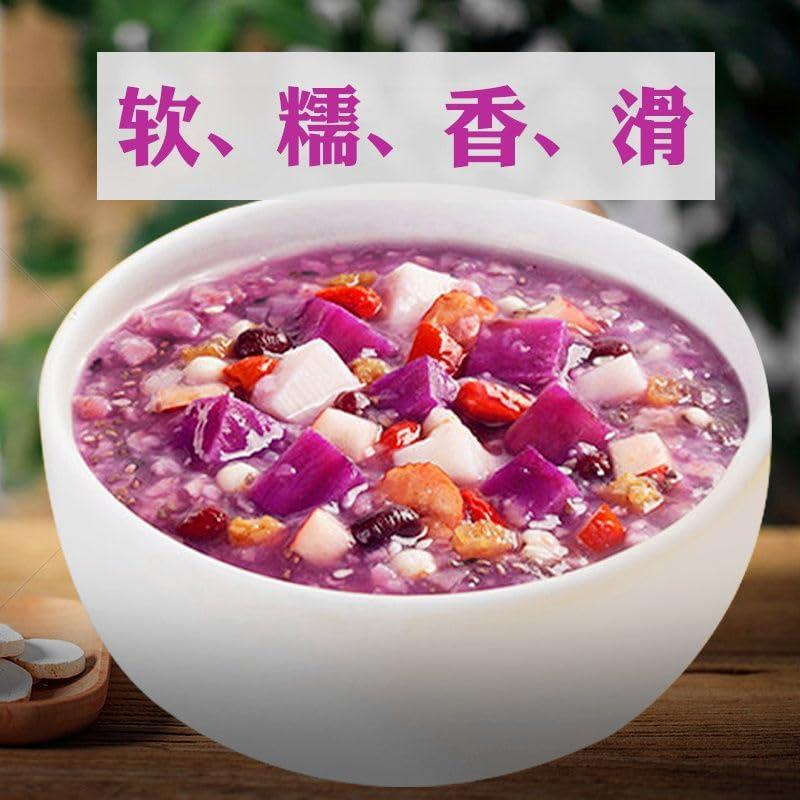 Purple potato and konjac cereal 500g/can food substitute Congee Sweet ...