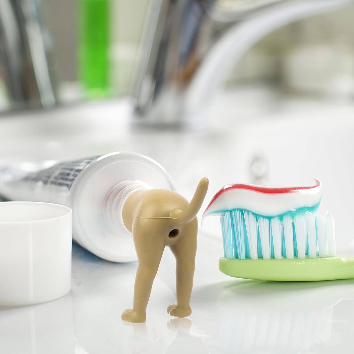 Pooping Dog Butt Toothpaste Topper - Funny Poop Toothpaste Dispenser ...