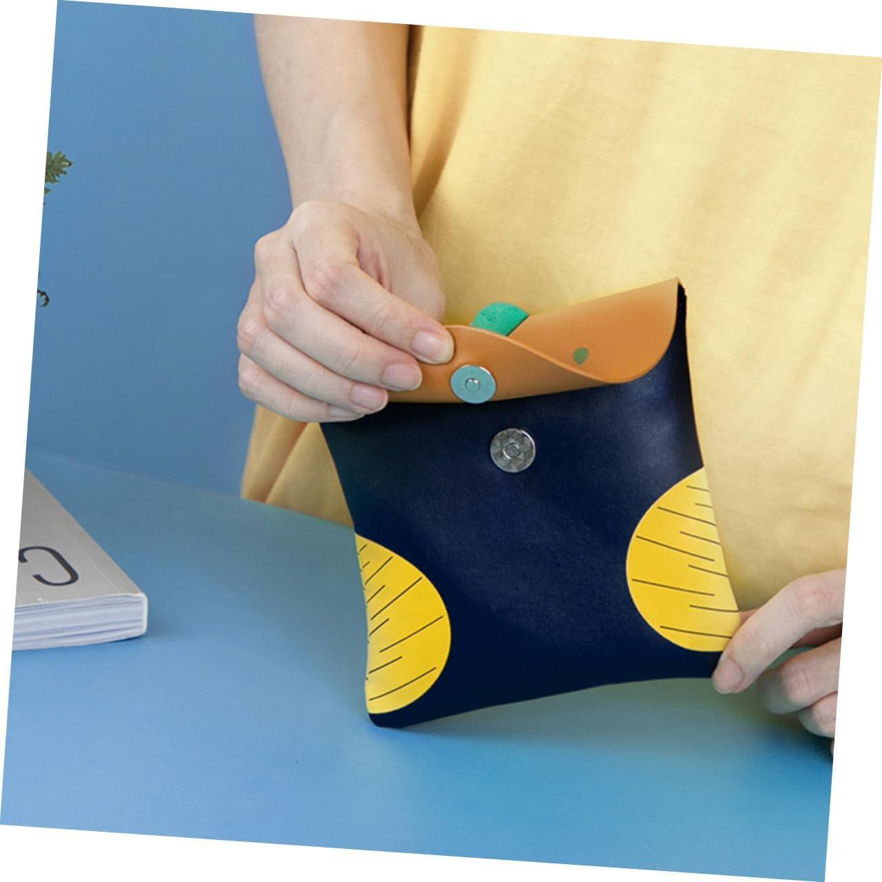 Heallily Menstruation Pad Storage Pouch - Small Organizer Bag for ...