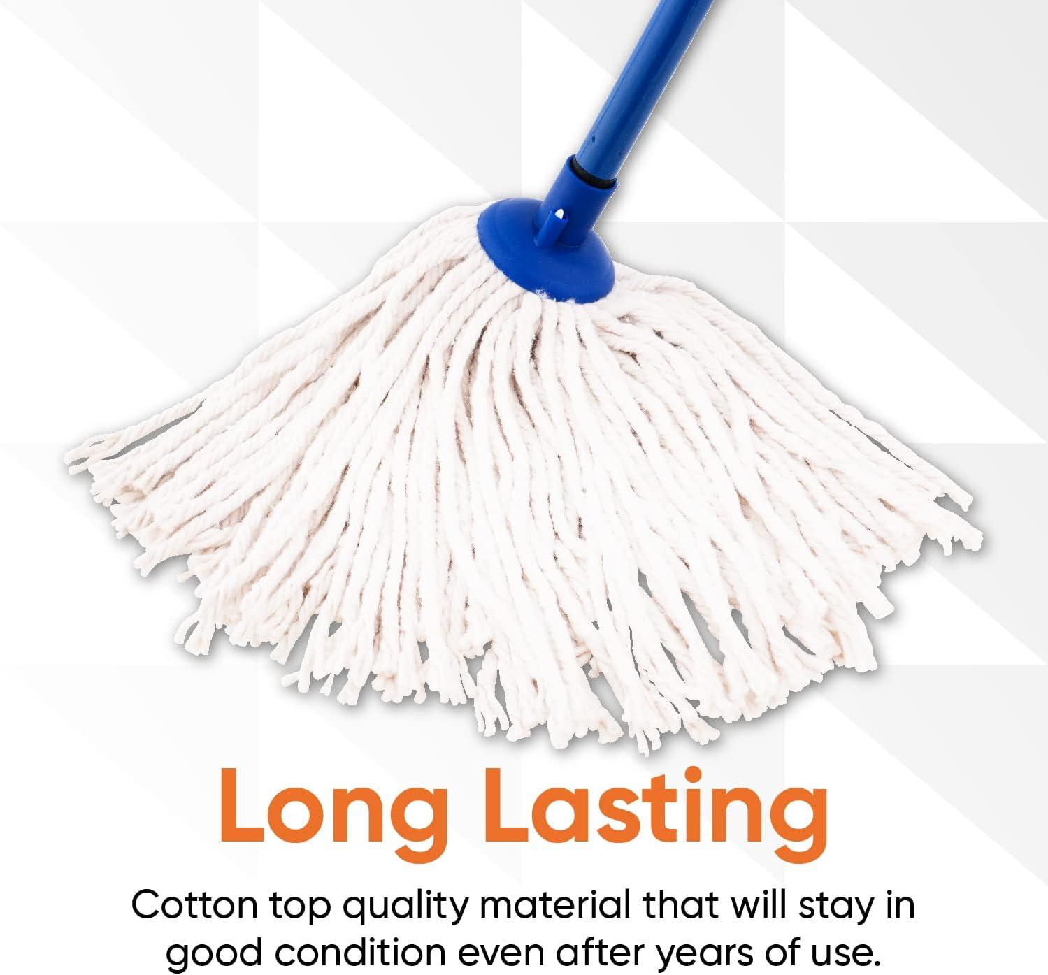 Superio Brand White Cotton String Mop - High-Quality Cleaning Tool ...