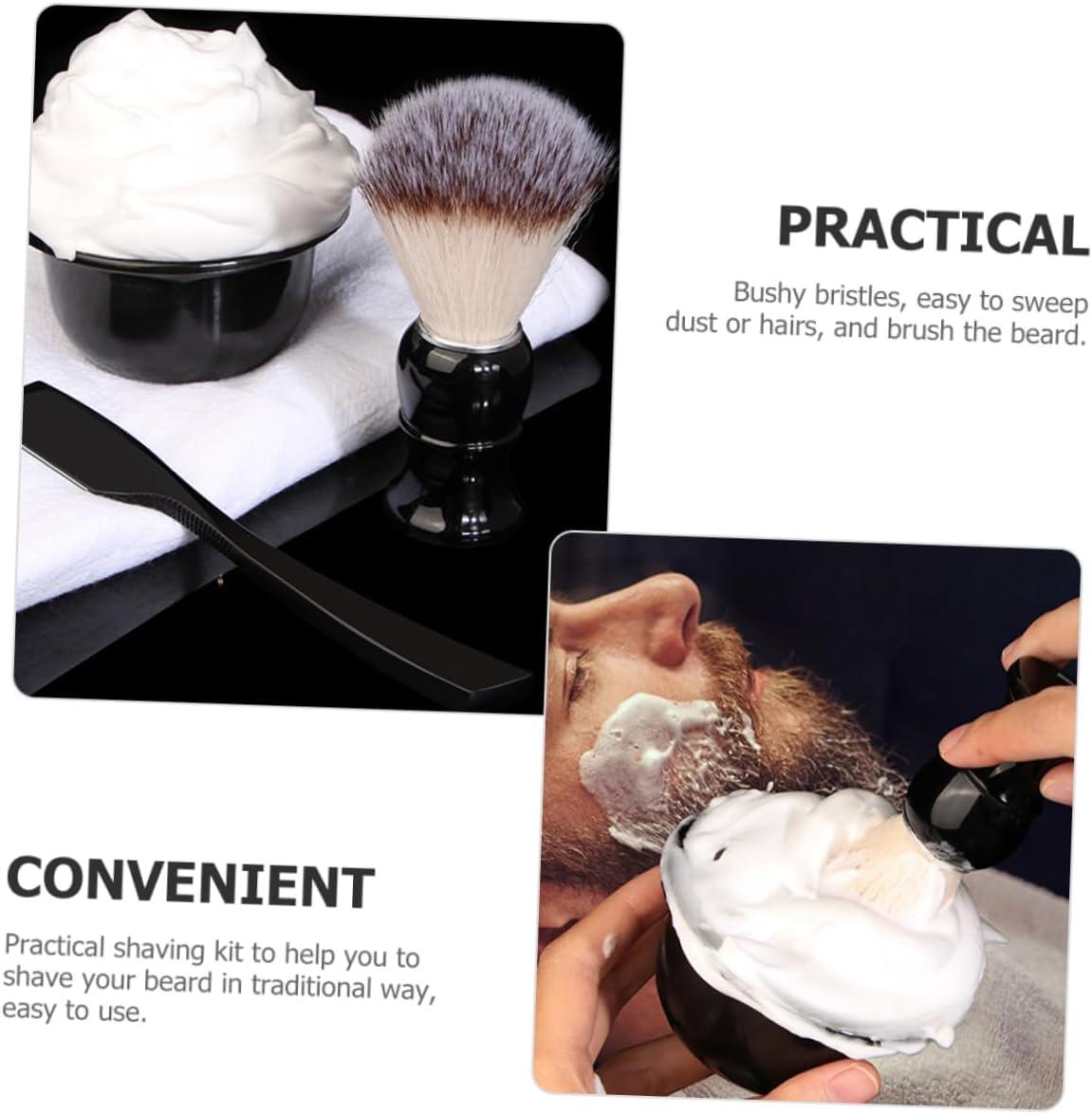 Beaupretty Men's Shaving Brush Set - Premium Hand Razor Beard Care ...