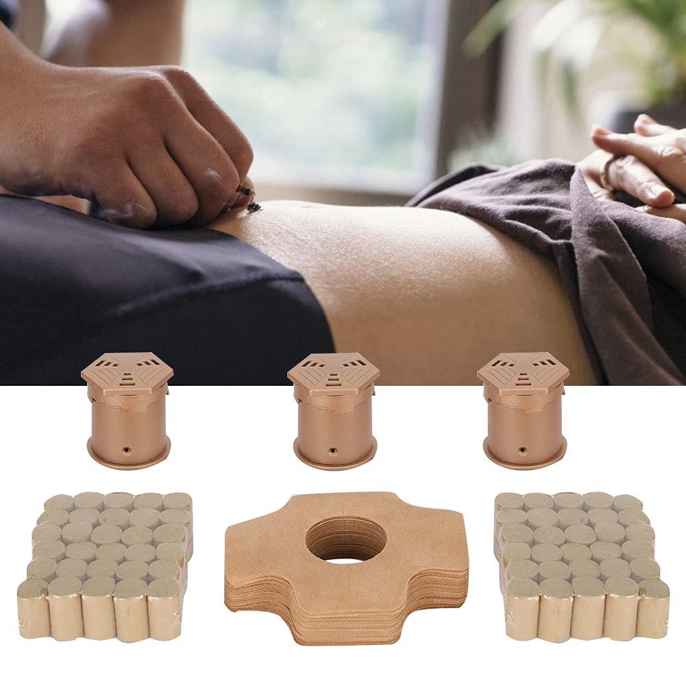 Natudeco Portable Moxibustion Box - Home Acupuncture Moxa Roll ...