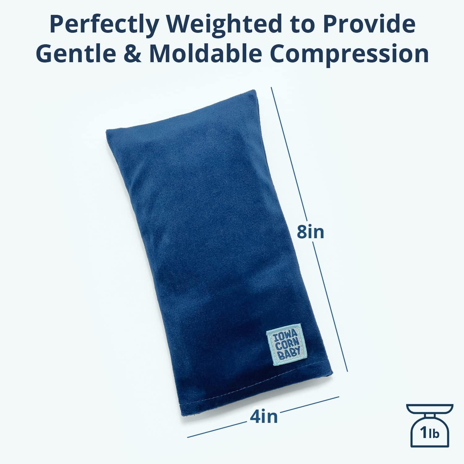 Iowa Corn Baby Mini Heating Pad - Reusable Cold Pack - Weighted for ...