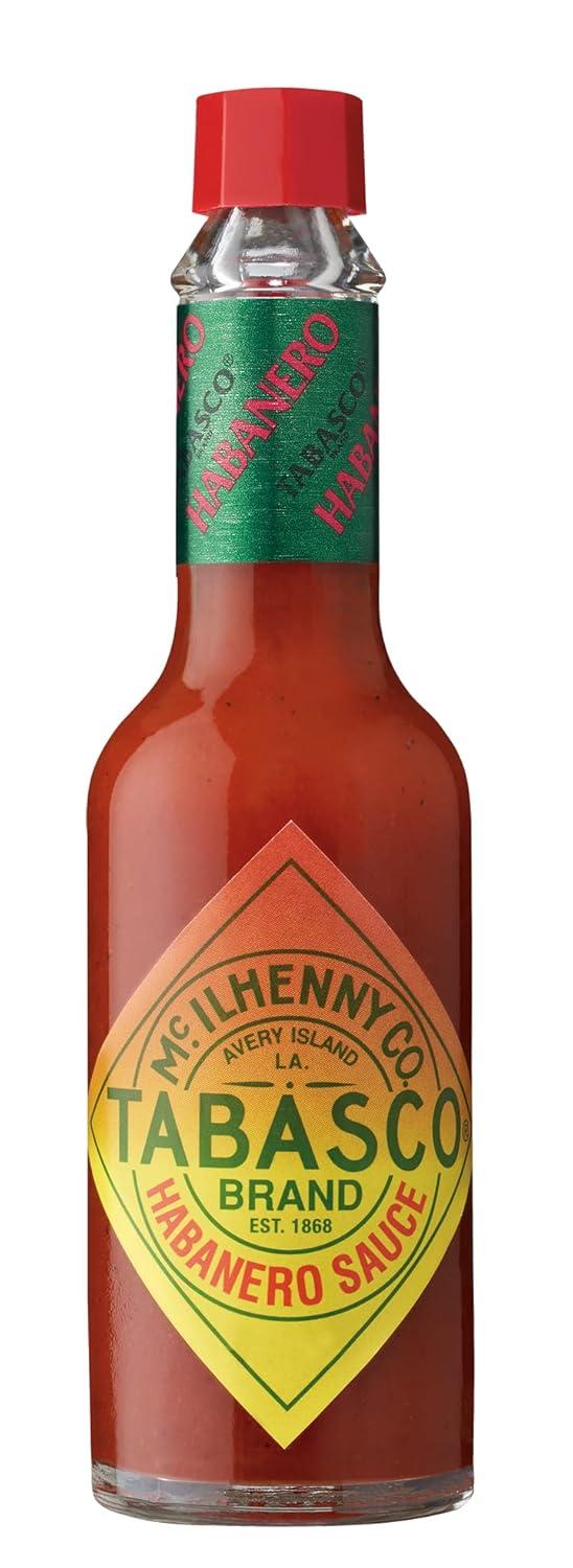Buy TABASCO Habanero Sauce 148 ml - Authentic Hot Chili Sauce for ...