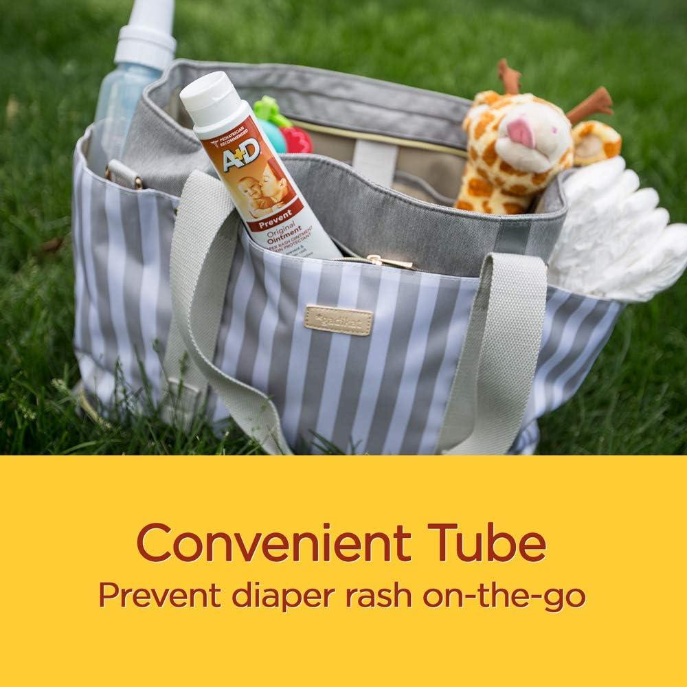 A+D Original Diaper Rash Ointment 4oz - Baby Skin Protectant with ...
