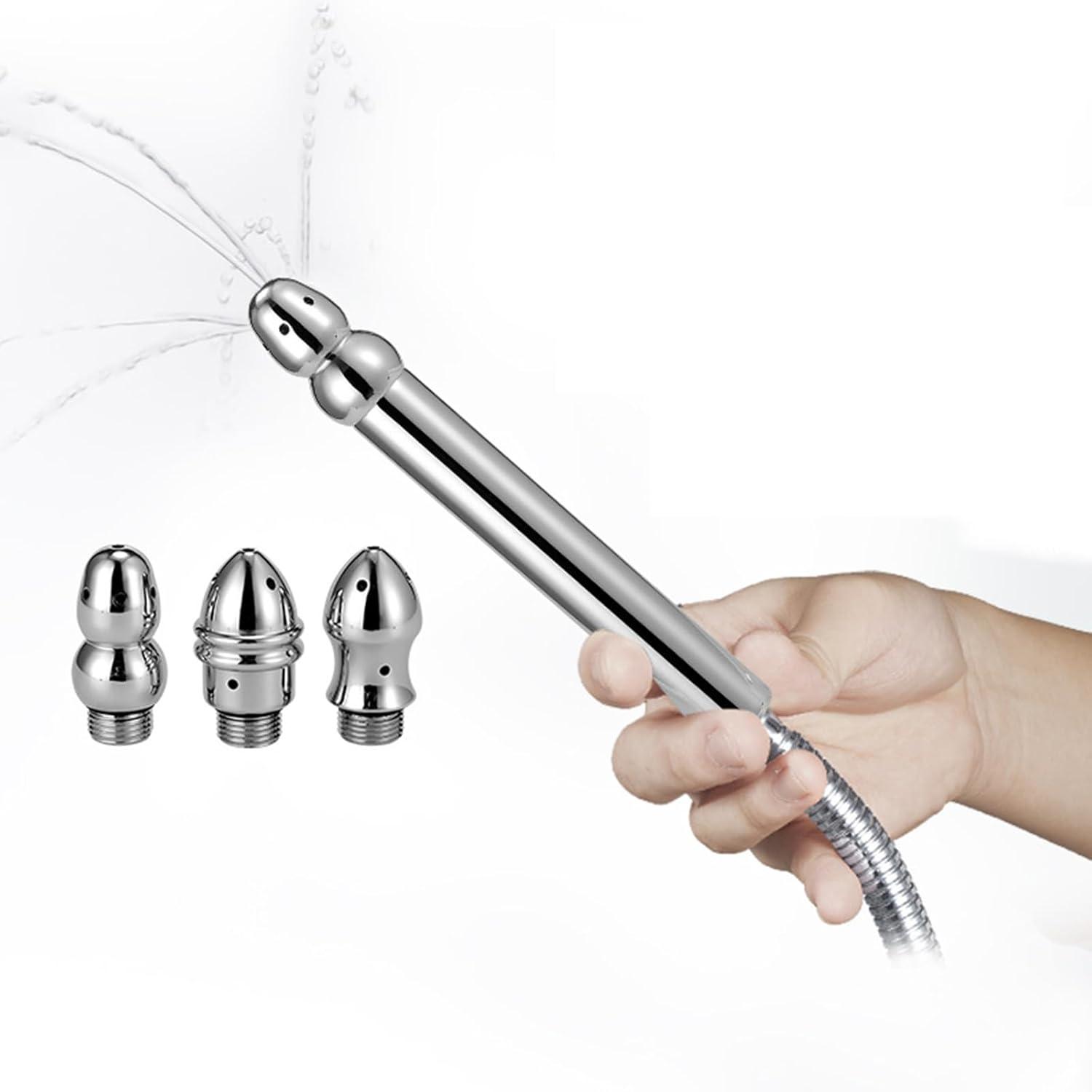 Stainless Steel Enema Kit for Colon Cleanse | Shower Attachment ...