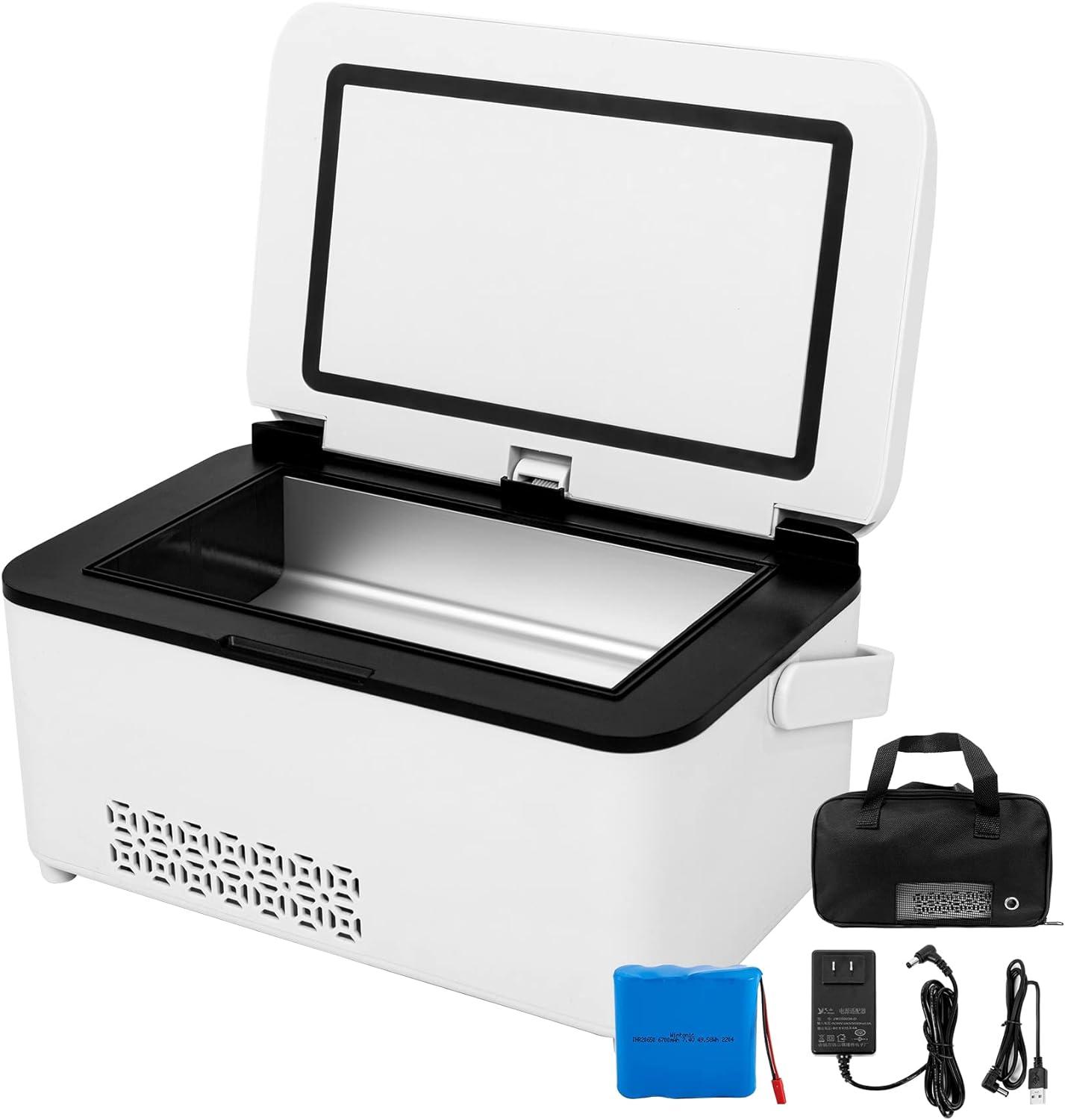 SevenChip Insulin Cooler Box - Portable Travel Mini Drug Refrigerator ...
