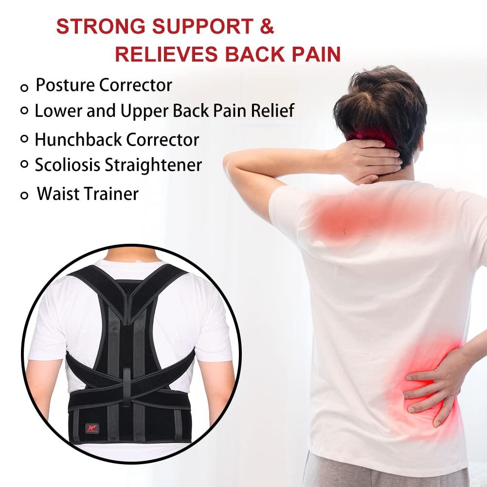 Back Brace Posture Corrector for Men & Women - Pain Relief & Posture ...