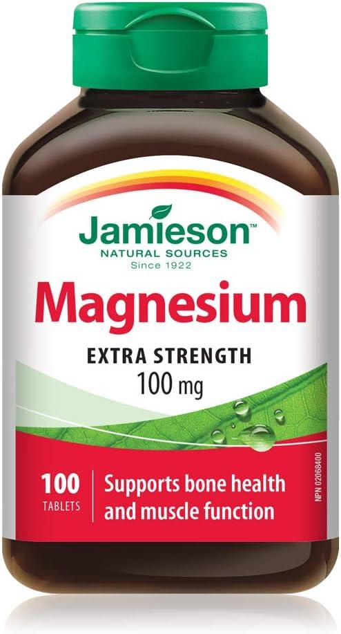 Jamieson Collagen Turmeric Complex 60 Count & Magnesium 100mg 100's 100 ...