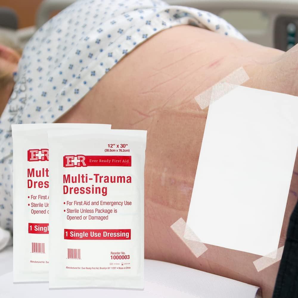 Multi-Trauma Sterile Non-Woven Dressing 12x30 - Pack of 10 by Ever ...