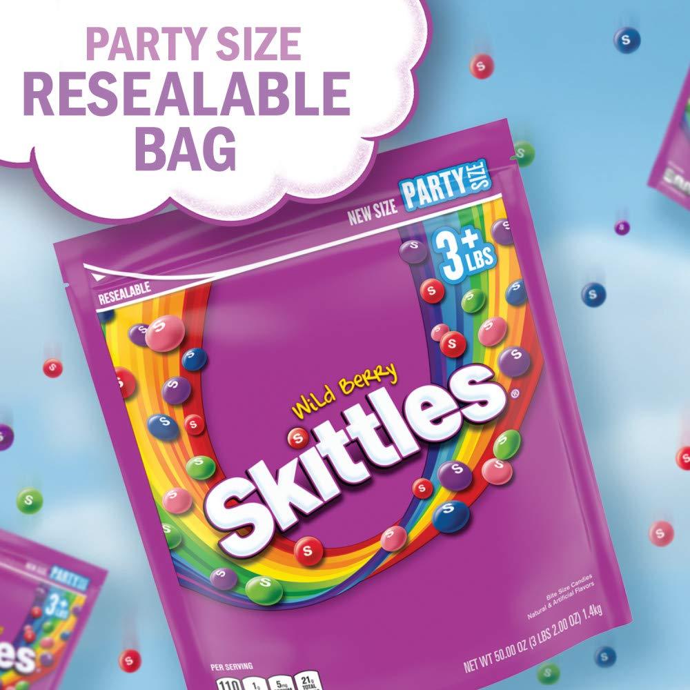 SKITTLES Wild Berry Candy - 50-Ounce Party Size Pouch | Buy Now with ...