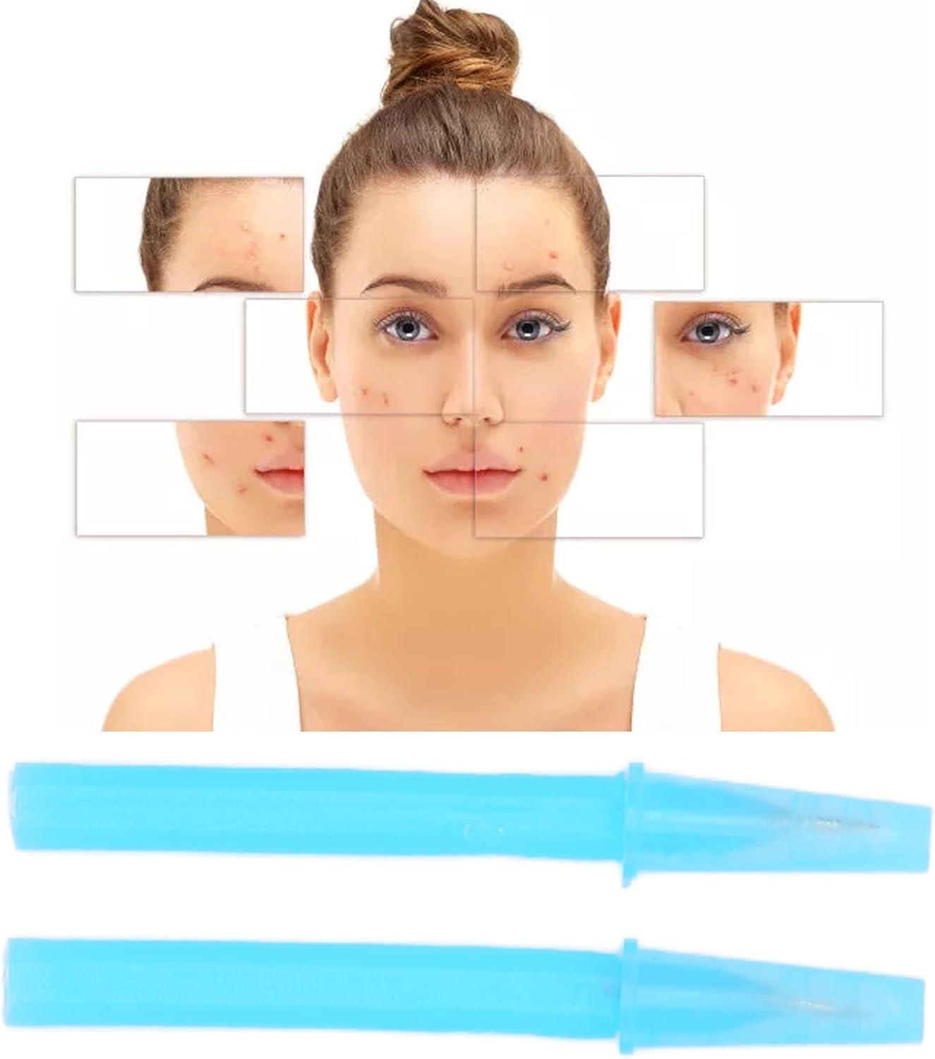 Pack of 50 Pimple Squeeze Tool Blackhead Pimple Popper Acne Needle Set ...