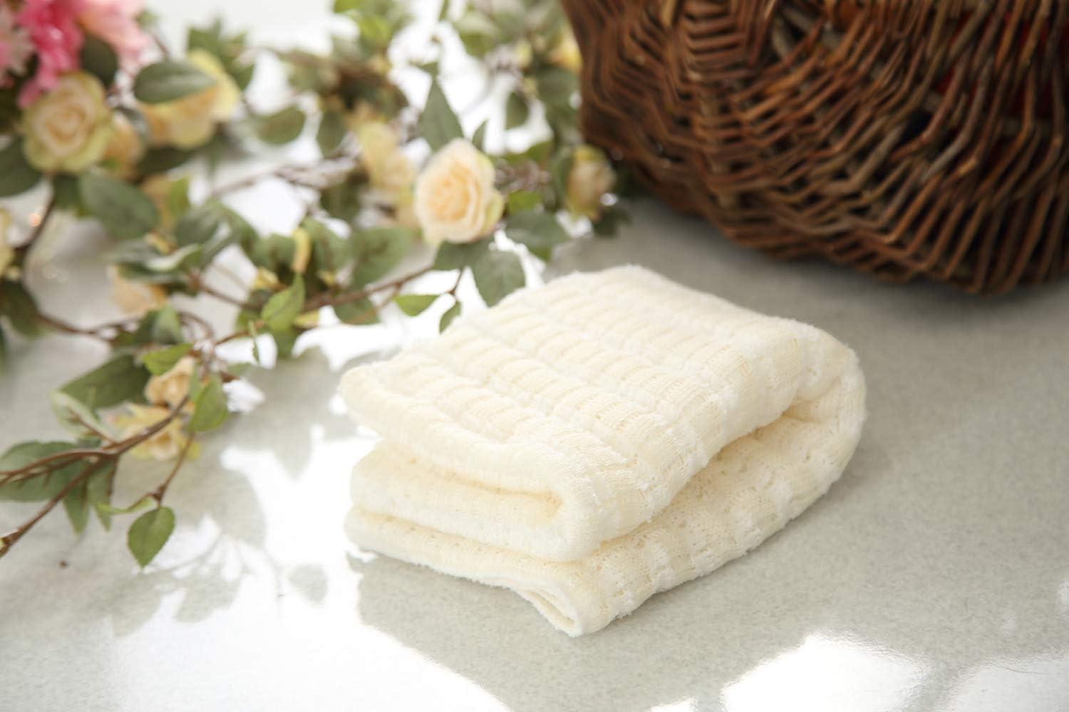 Japanese Exfoliating Washcloth with Rice Bran Extract | Shower Back ...