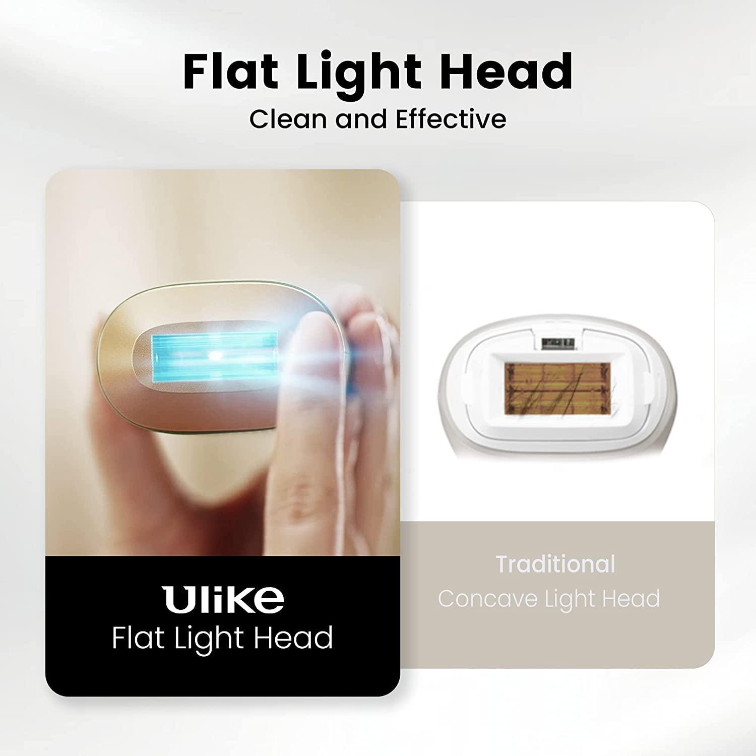 Ulike IPL Hair Removal Air+ with Sapphire- FDA Cleared, Permanent Pain ...