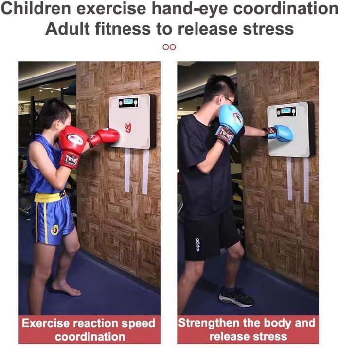 Wall-Mounted Bluetooth Target Boxing Machine with LCD Display - Home ...