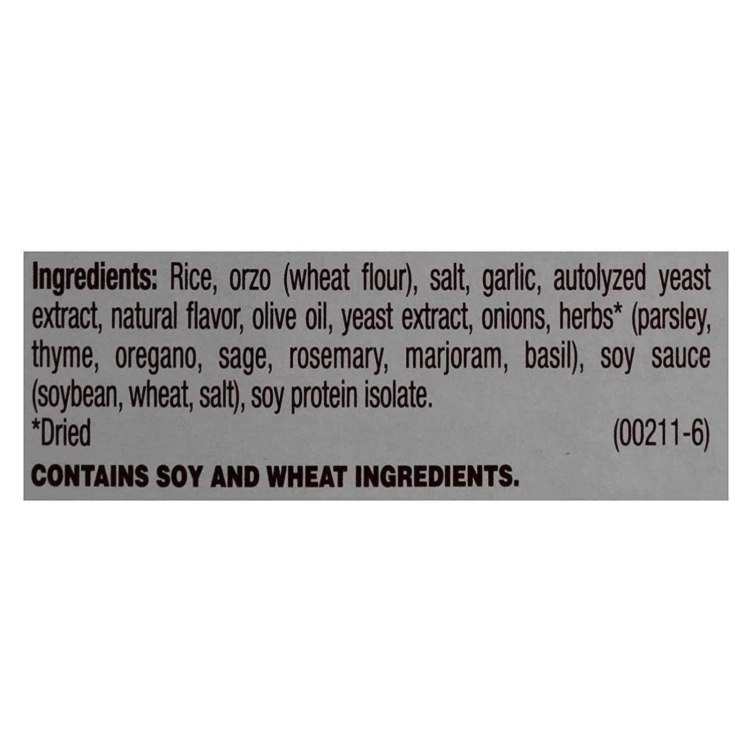 Near East Garlic & Herb Rice Pilaf Mix, 6.3-Ounce Boxes (Pack of 12 ...