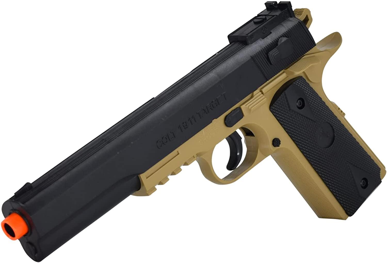 COLT RIS Spring Airsoft Rifle and Pistol On-Duty Kit in Tan - Soft Air