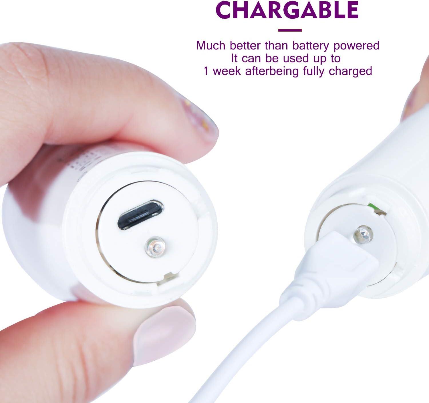 VERY ETERNITY Electric Lady Shaver Kit - 4 in 1 USB Rechargeable Women ...