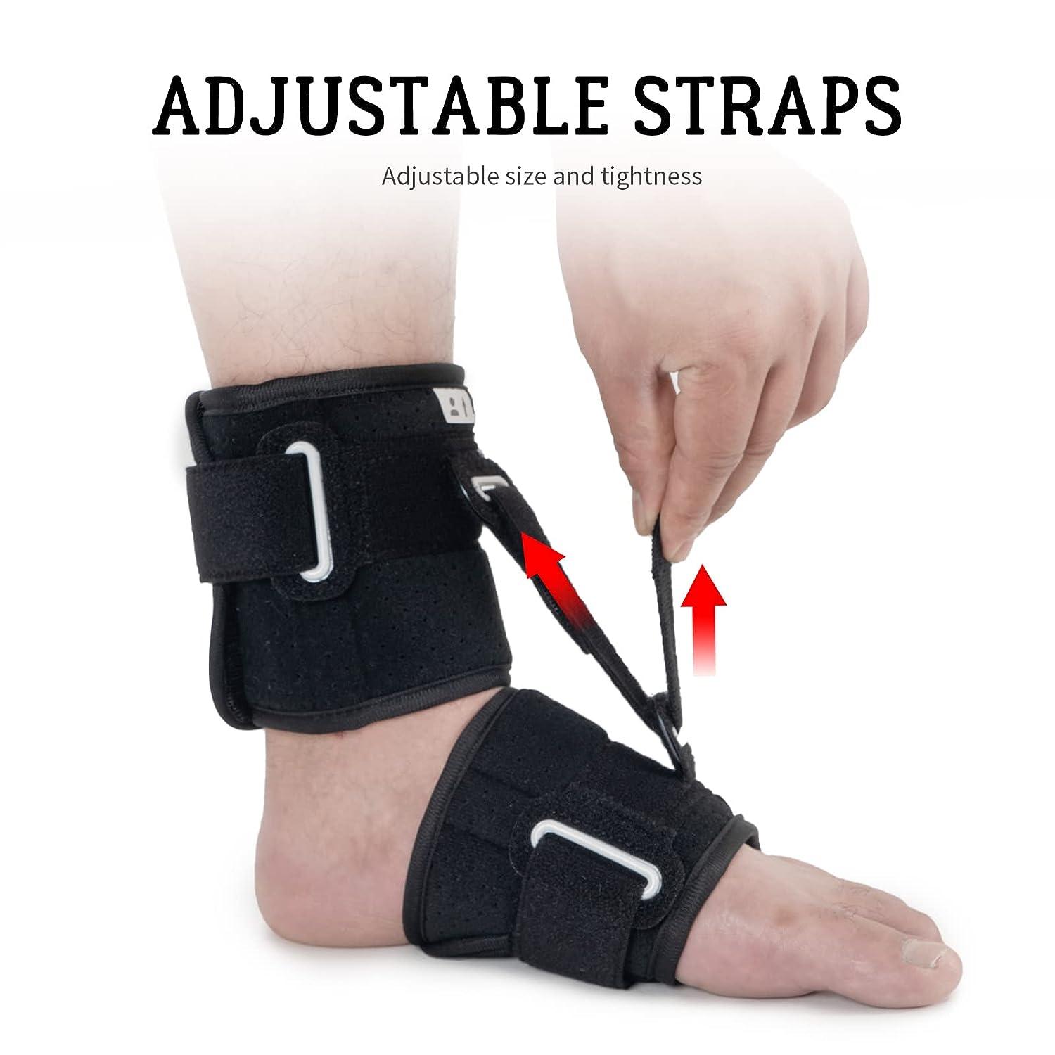 Shuyan Jiao AFO Foot Drop Brace - Adjustable Ankle Foot Orthosis for ...