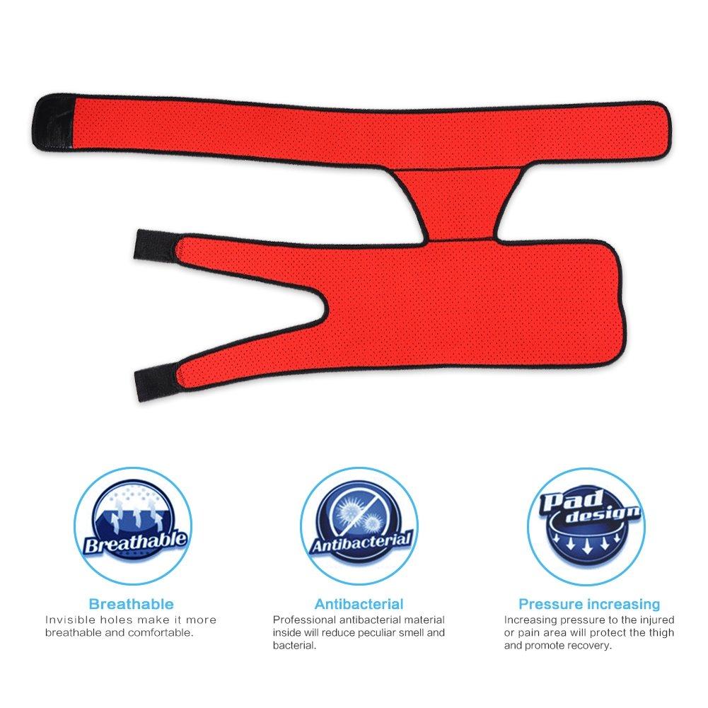 Gravic Bandage | Adjustable Thigh Compression & Hip Support | Pain ...