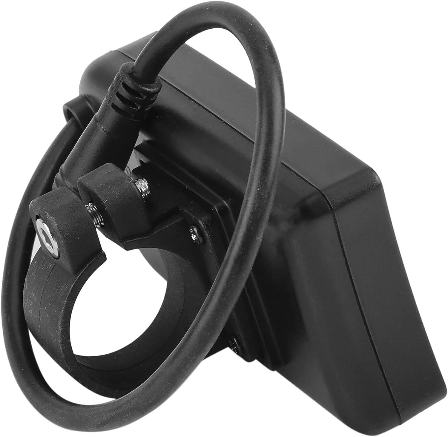 YUPVM LED Display Connector 810 for Electric Bicycle - Waterproof Black