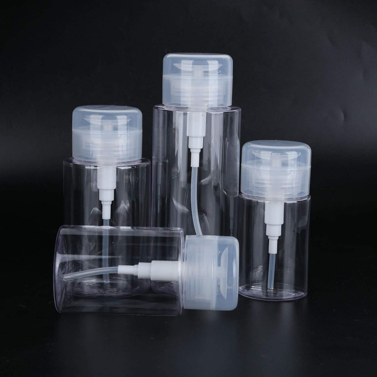 Travel Liquid Container Liquid Pump Bottle Cosmetics Dispenser Bottle ...