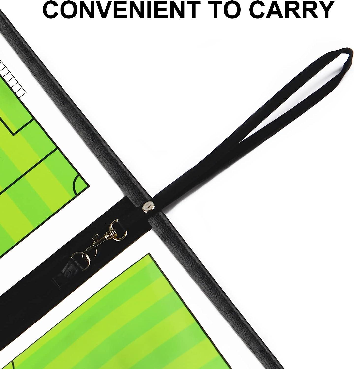 LEAP Soccer Coaching Board Kit | Magnetic & Foldable Clipboard for ...