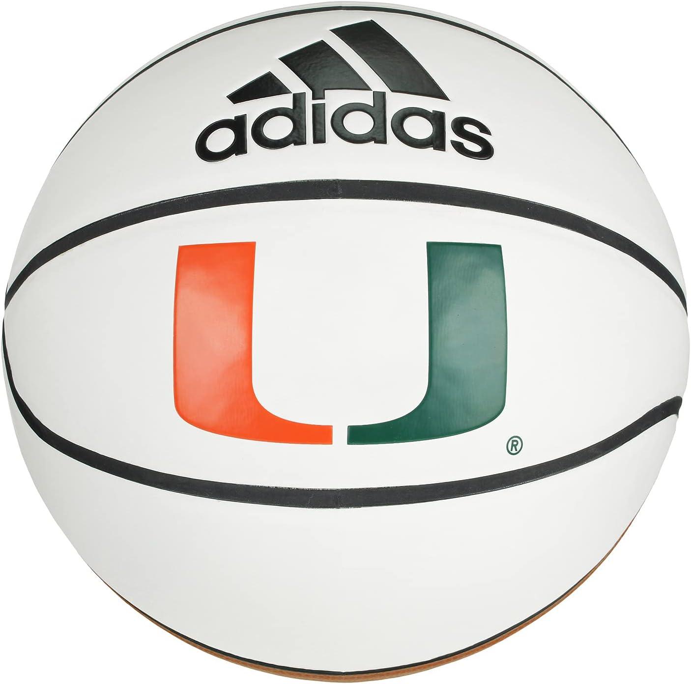 adidas NCAA Miami Hurricanes Autograph Basketball | Official Full Size ...