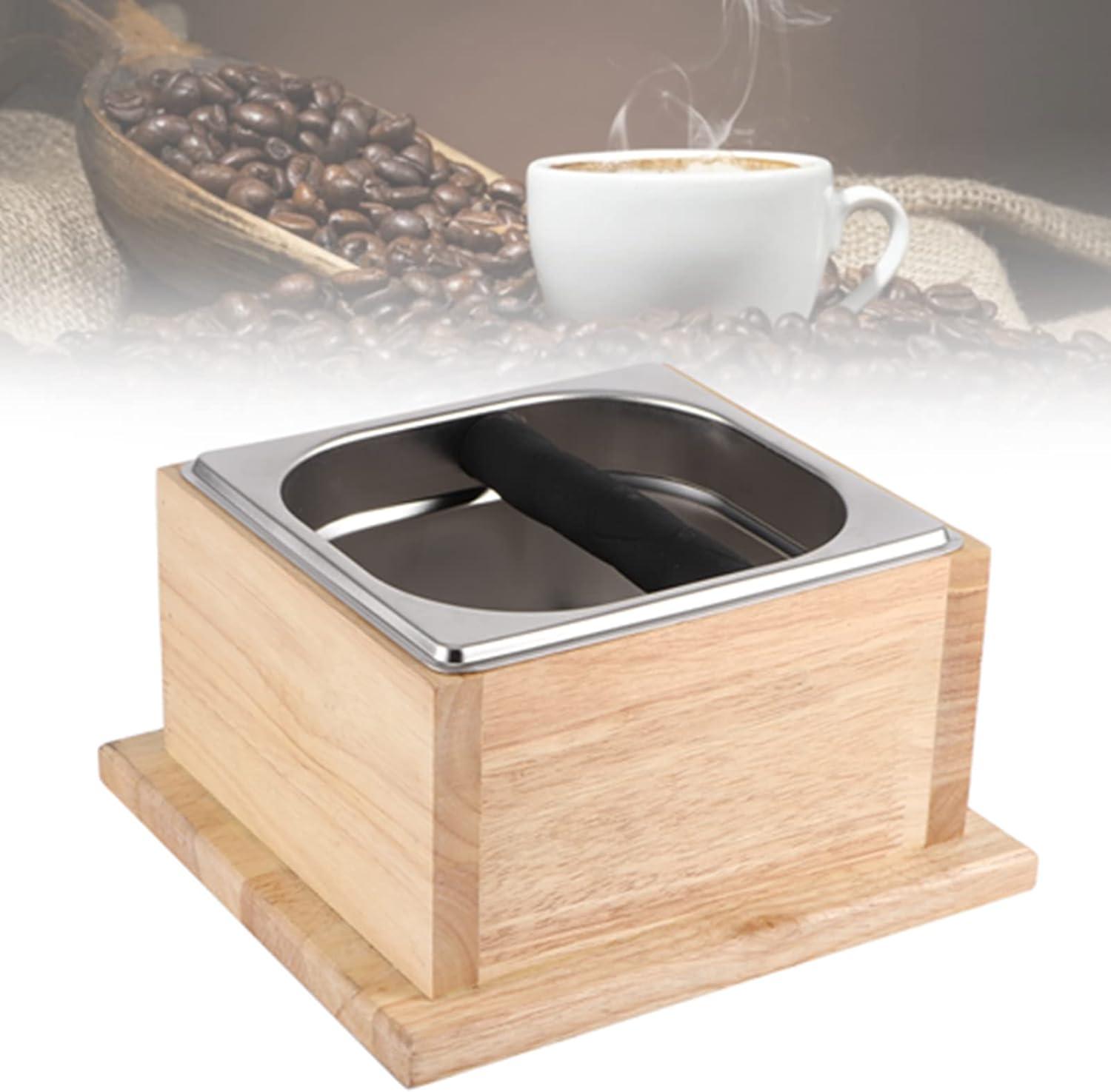 Natudeco Coffee Ground Container Multifunctional Stainless Steel Coffee ...