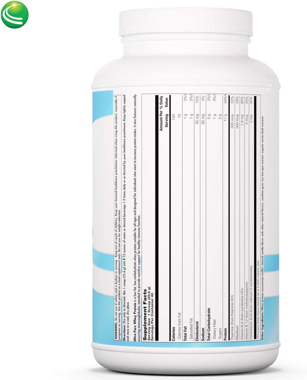 Nutra BioGenesis Ultra Pure Whey Protein Vanilla | Gluten Free | B ...