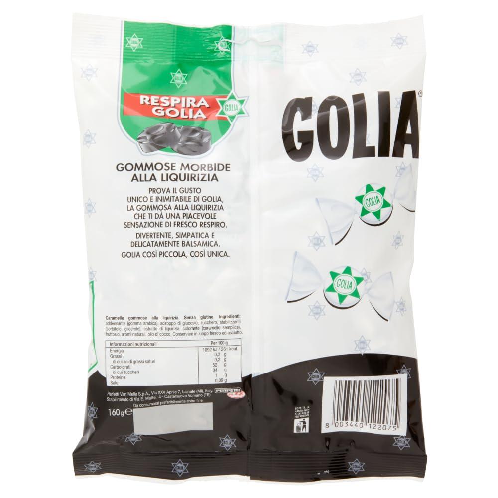 Buy Golia Farfallina Liquorice Gummy Candies (180g) & Italian Gourmet ...