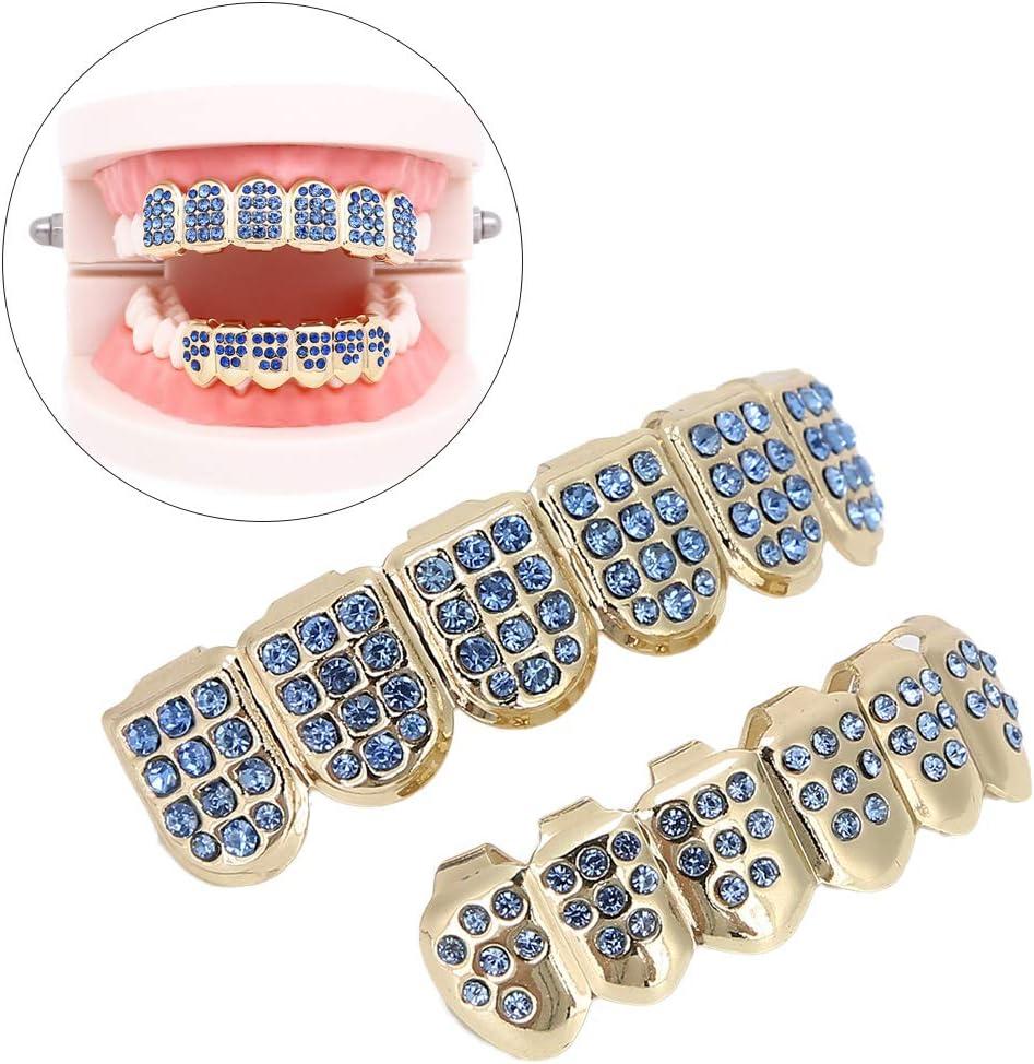 Teeth Set Bling Teeth Accessory Decoration for Halloween Party Hip Hop ...