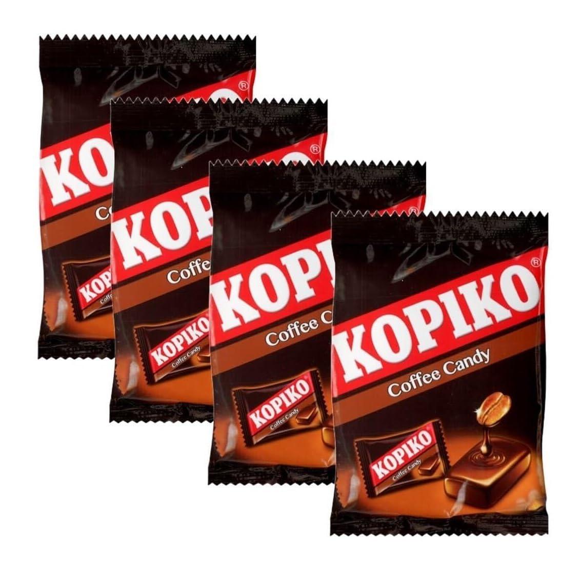 Kopiko Coffee Hard Candy Original Coffee 100g x 4 Bundle (Pack of 4 ...