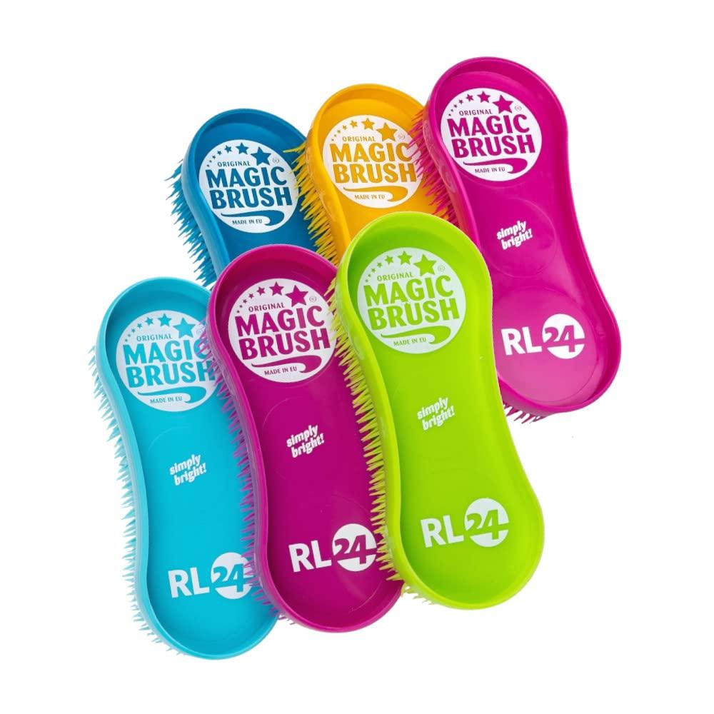 Buy RL24 Magicbrush 3-Part Horse Grooming Set | Effective Huf Scraper & Colored Brushes ...