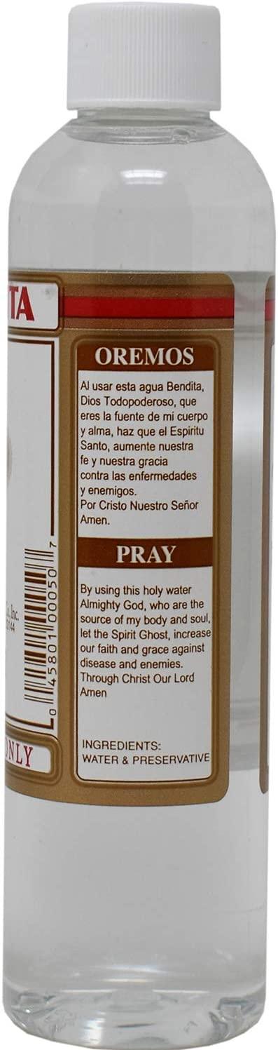 Crusellas and Co. Holy Water (Agua Bendita) 8 fl oz - Sacred Blessings ...