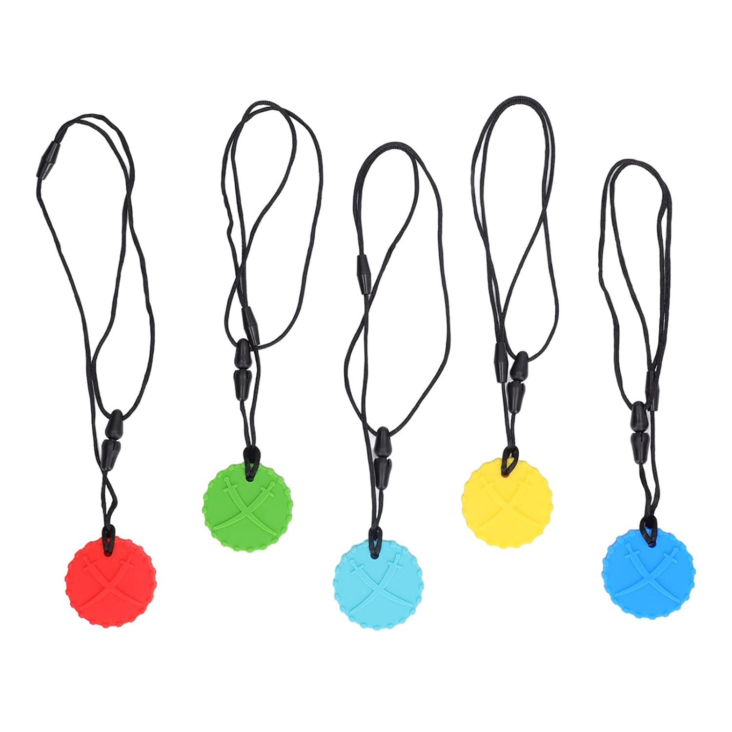 Shop 5 Pack Silicone Skull Baby Bite Ring Toy - Infant Teething Toy in ...