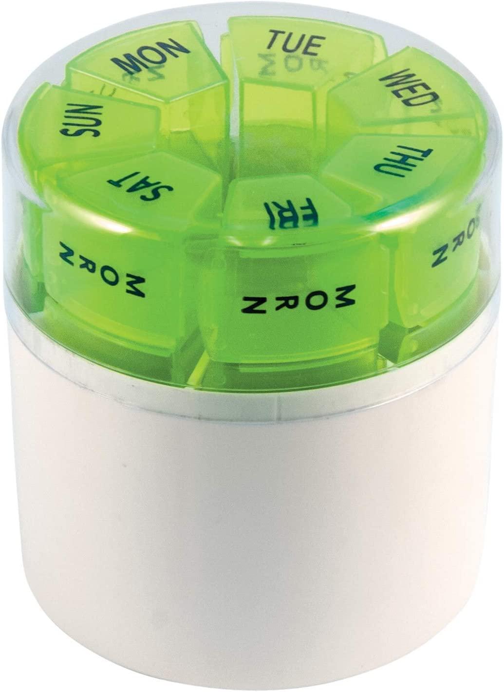 Apex Desktop Pill Organizer - 7 Day Medication Management Solution ...