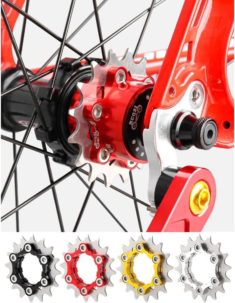 Black 16T Bibike Single Speed Conversion Kit with Cassette Spacers ...