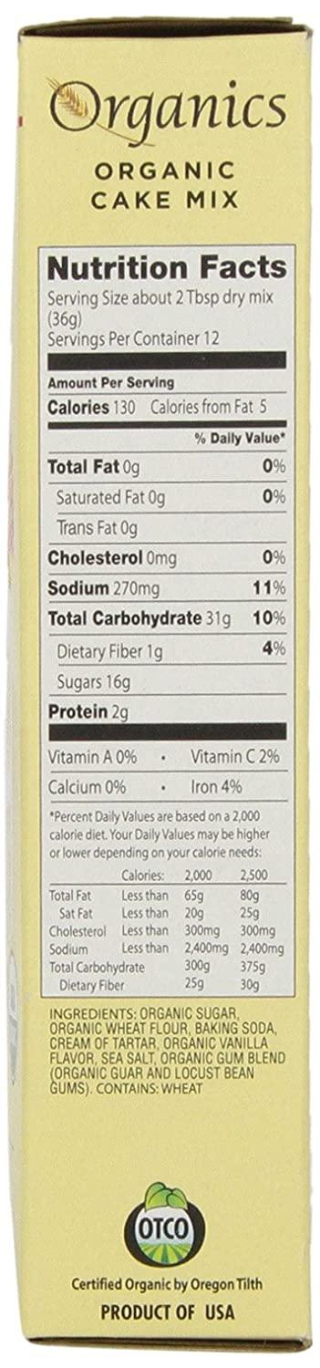 Organic Vanilla Cake Mix - European Gourmet Bakery, 15.25 oz | Bake ...