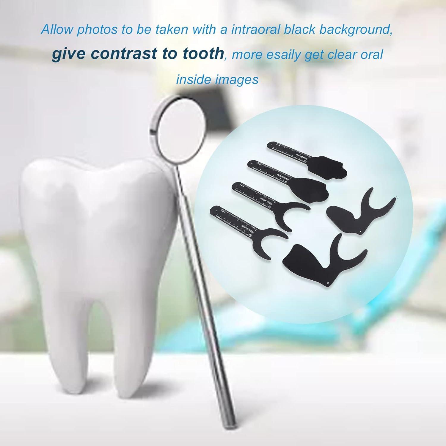 6-Piece Dental Photo Contrast Kit | Intraoral Photography Accessories ...