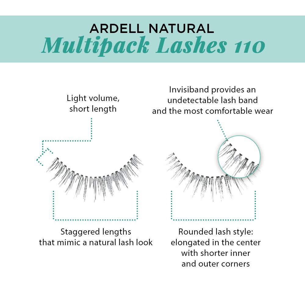 Ardell Natural Multipack 110 Black - 4 Pairs per Pack | Buy Now in ...